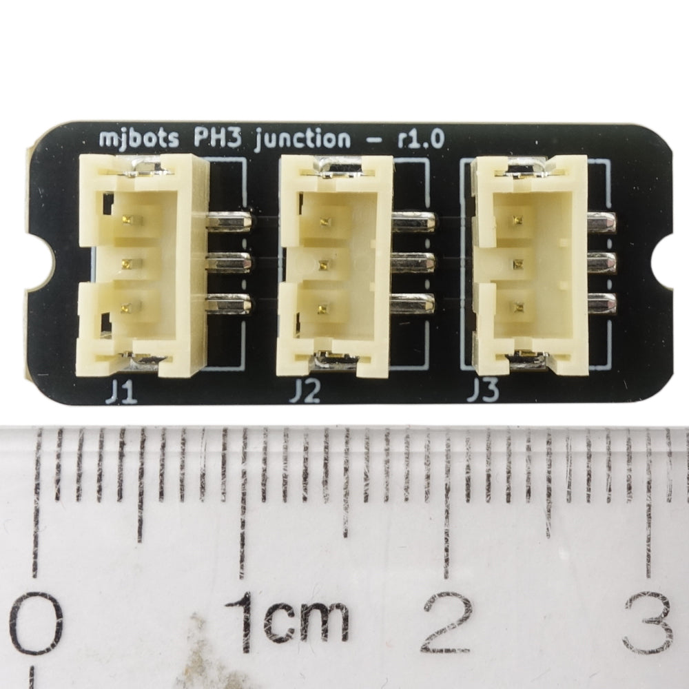JST PH3 Junction PCB – mjbots Robotic Systems